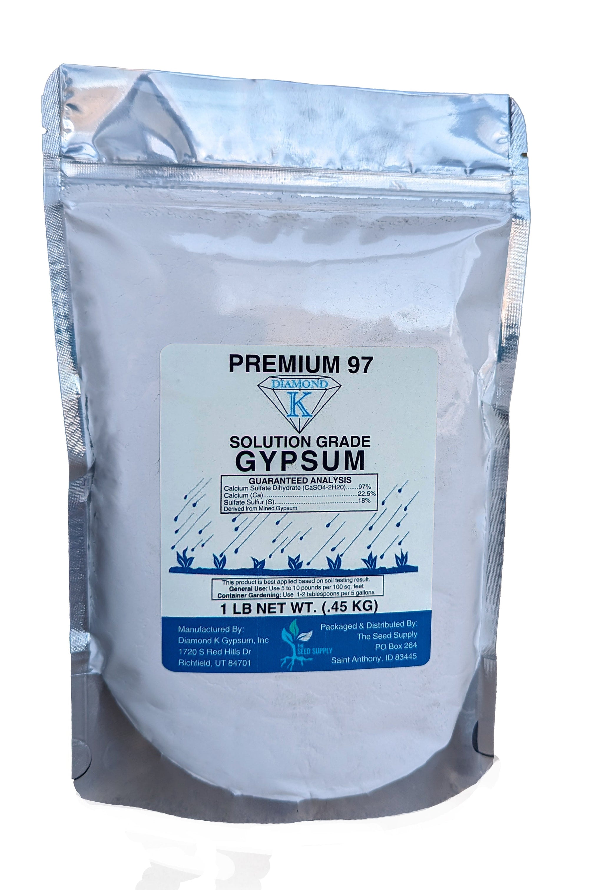 Gypsum Powder for Soil Health - Enhance Drainage & pH – The Seed Supply